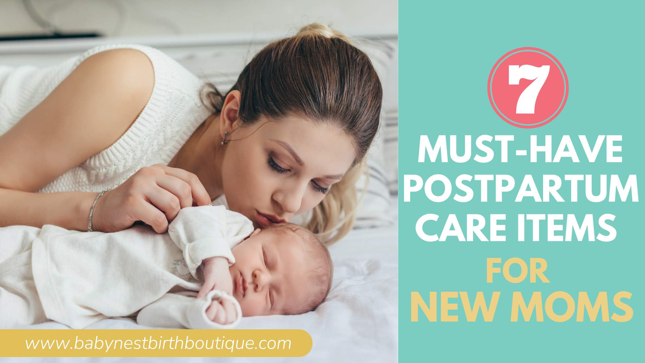 7 Must-Have Postpartum Care Items for New Moms – Baby Nest Birth Boutique